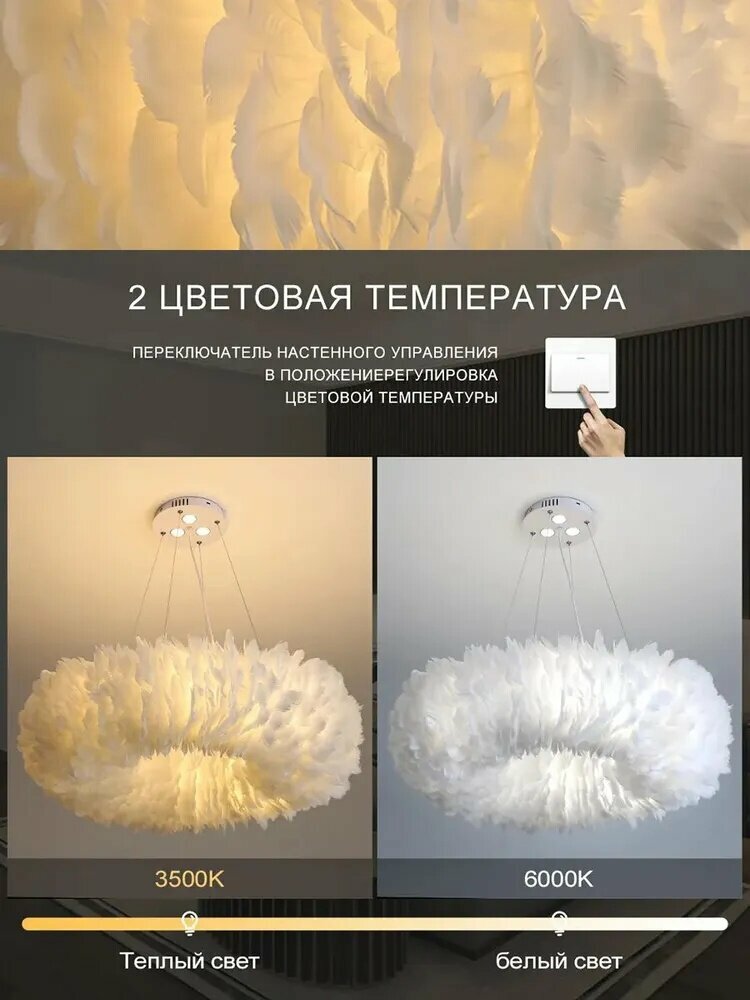 BYX Люстра, E27, 5 Вт — фото 1