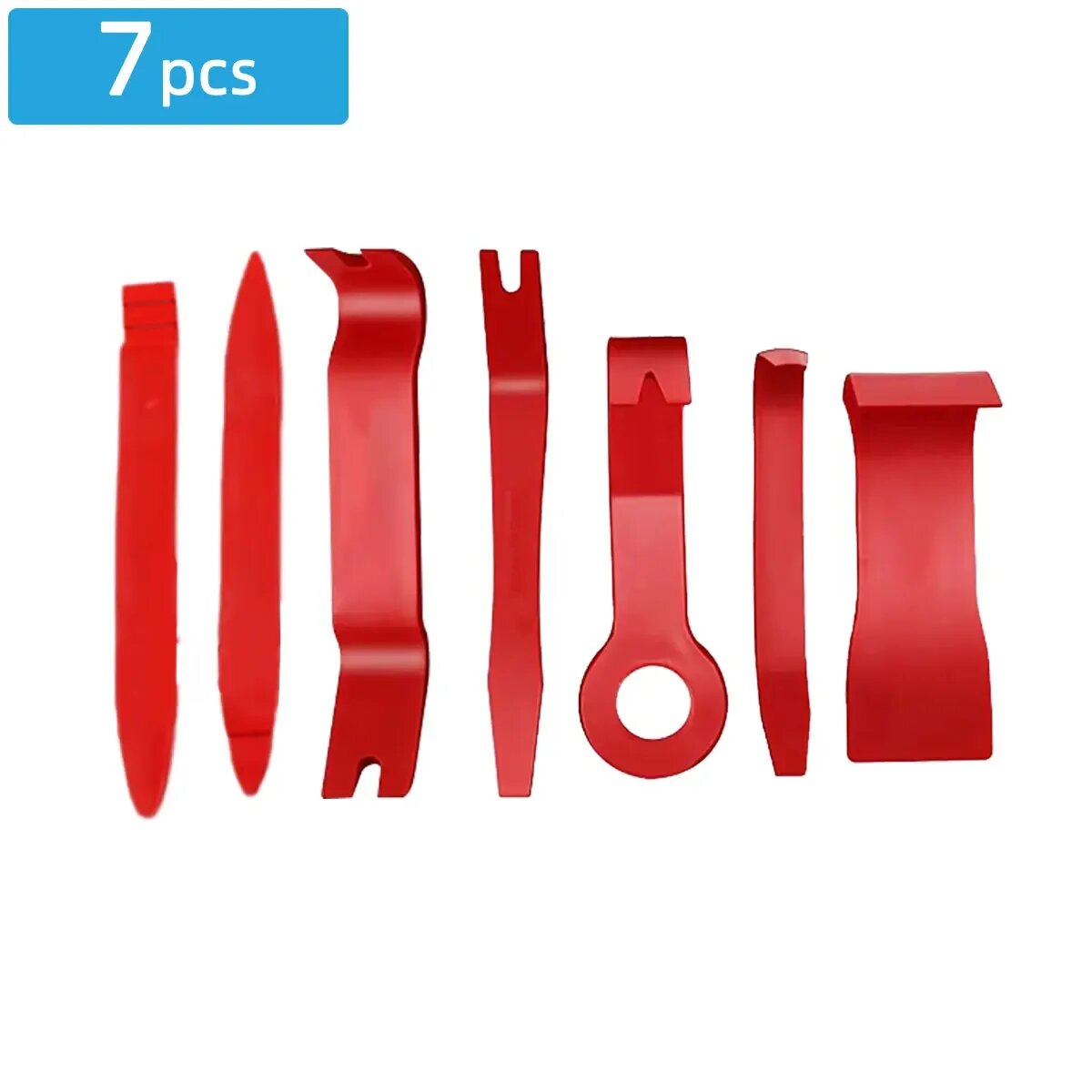 Набор ручных инструментов, инструмент для разборки, зажим для внутренней двери, набор для снятия приборной панели, набор инструментов для ремонта автомобильного открытия, 7PCS