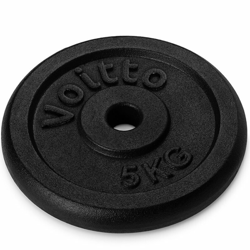 Диск чугунный окрашенный Voitto V-200 5 кг (d26)