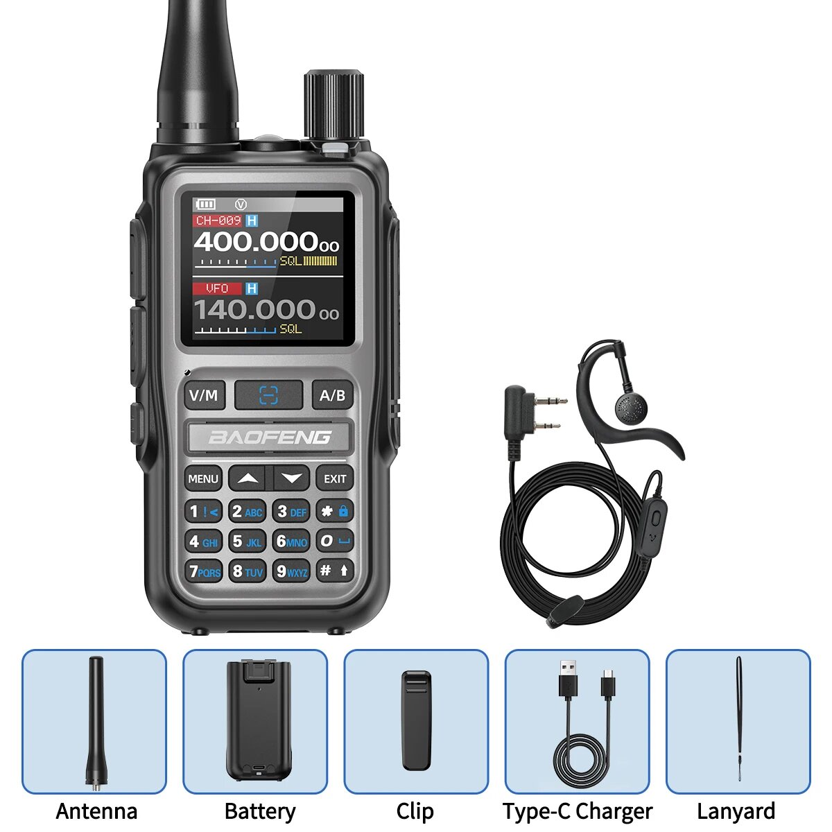 Портативная рация BAOFENG UV-5R Bluetooth
