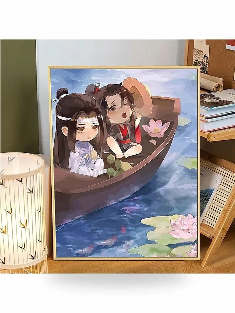 Набор для рисования по номерам Магистр Дьявольского Культа , холст 40х50 см на подрамнике