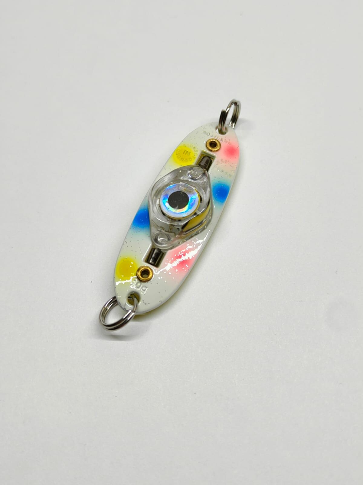 Блесна Willmans мигающая (моргалка) светодиодная, триколор, 10 гр, цвет #18UV