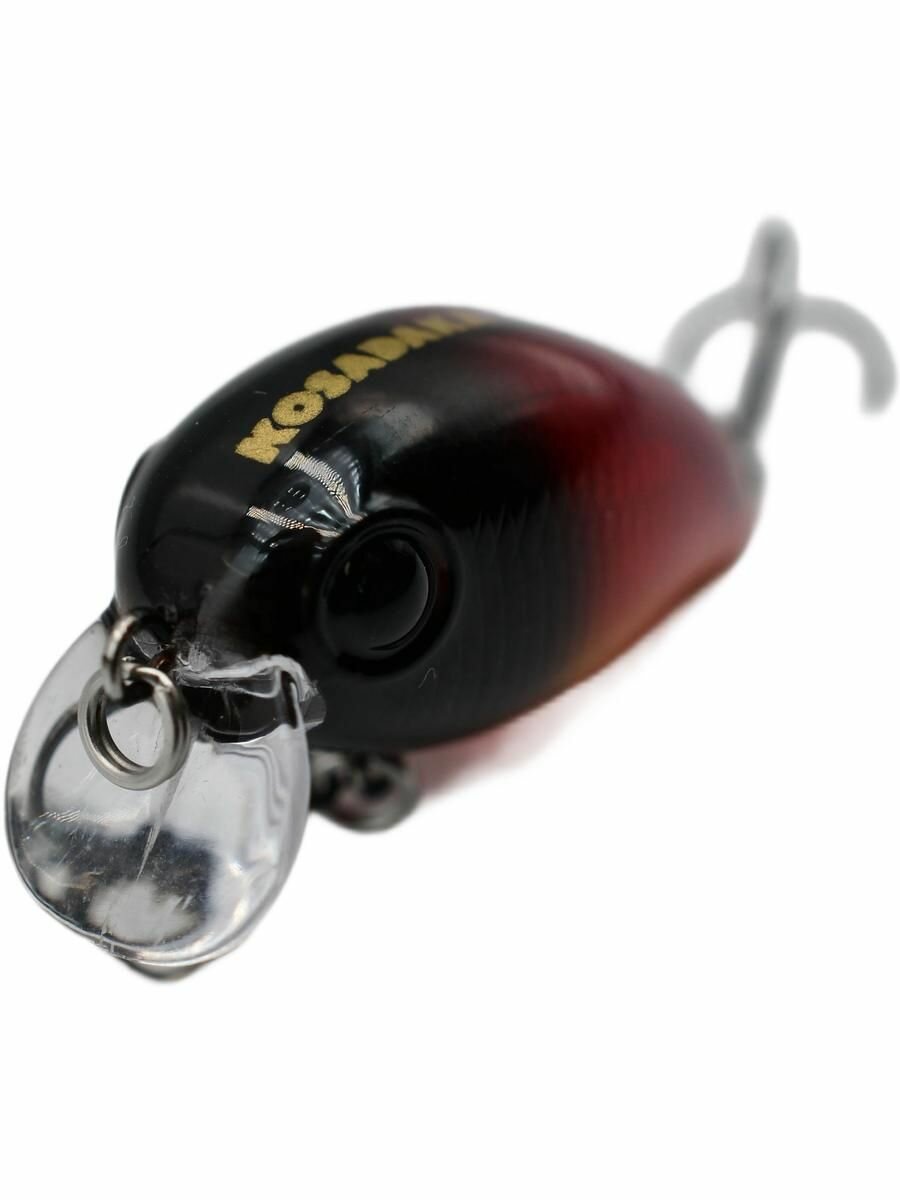 Воблер Kosadaka Hickory 34 мм / 3.6 г, Плавающий (Floating Crank), Глубина Работы 00.2 м Для Активной Ловли Щуки, Окуня, Судака