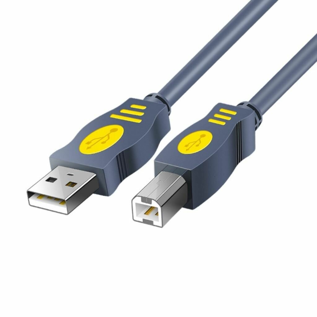 Высокоскоростной кабель USB2.0 к USB B для принтеров и сканеров с прочным ПВХ и дизайном Plug and Play, 5m