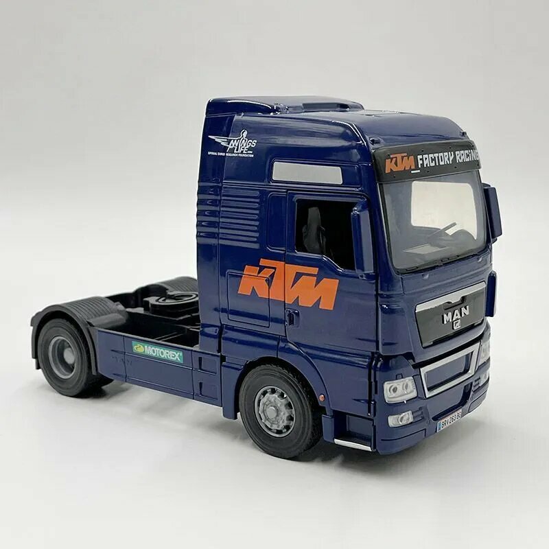 1: 32 Литые под давлением модели игрушек TGX KTM трактор миниатюрный
