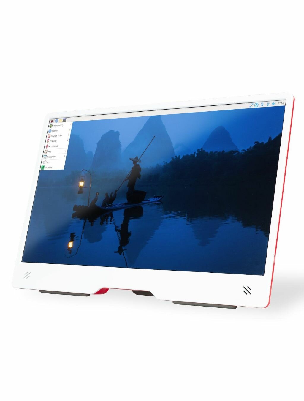 Монитор Raspberry Pi Monitor 15.6" 1080p Red-White