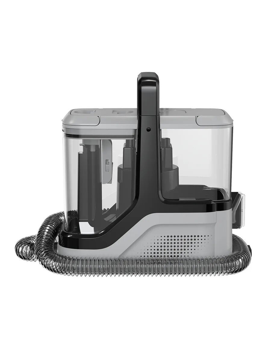 Моющий пылесос с пароочистителем OULMEI OLM-XCY012, чёрный/серый, 3 в 1