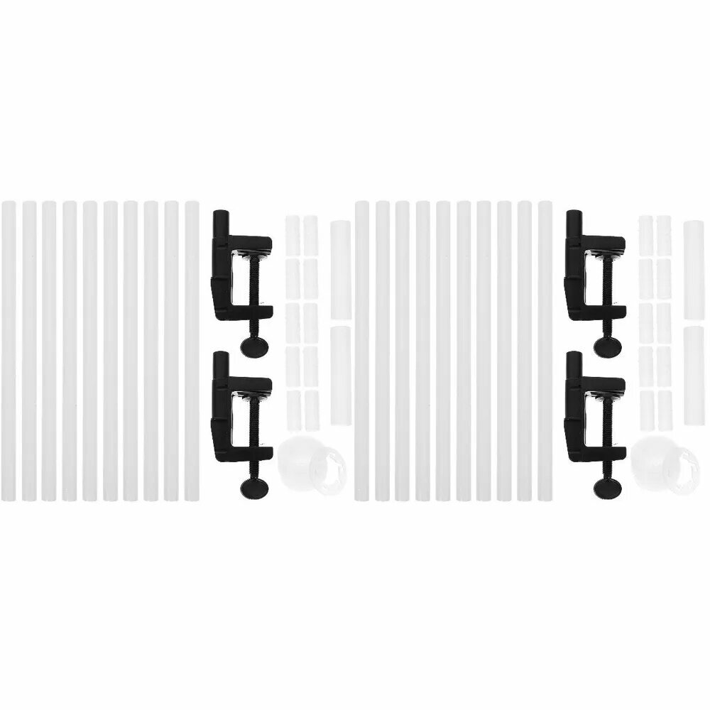 Пластиковый набор для создания шаровой арки на стол для домашних вечеринок, 2 комплекта