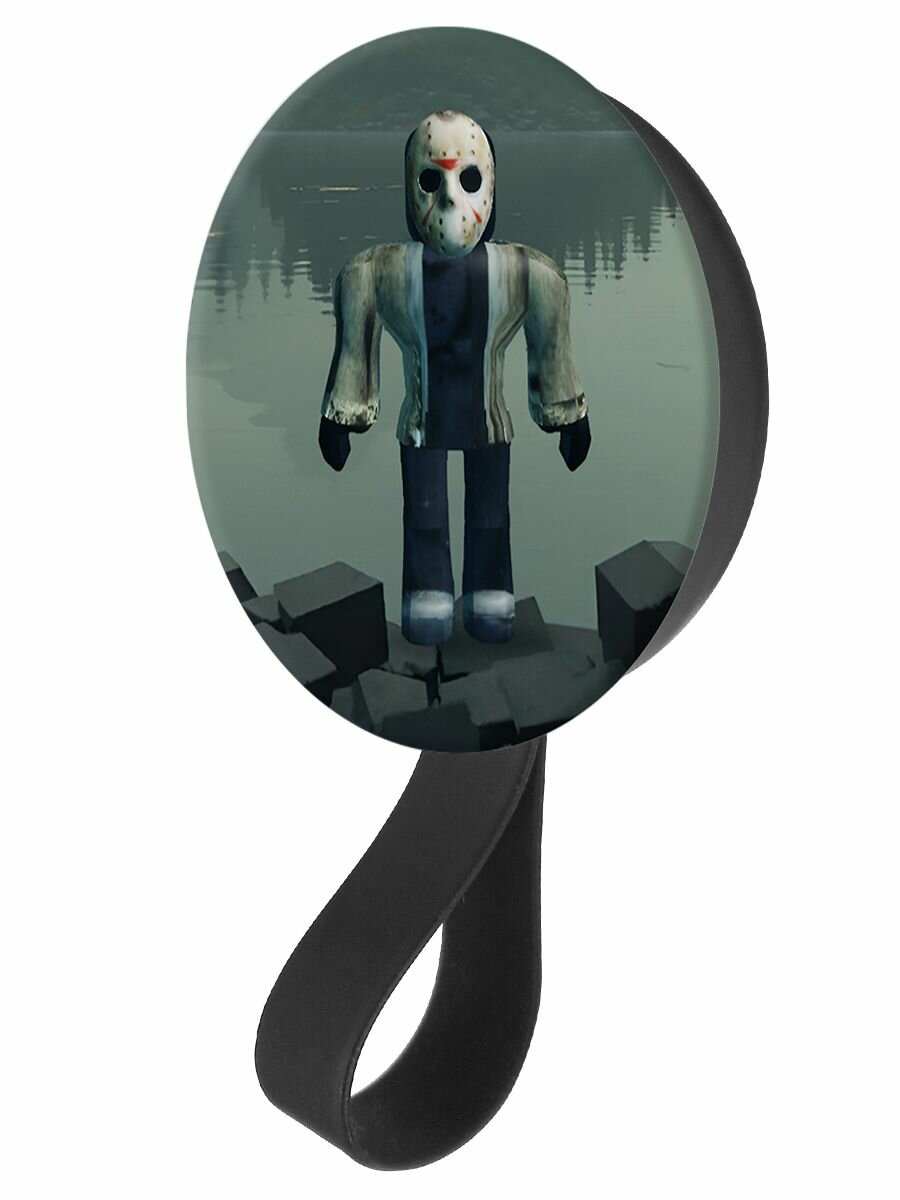 Кольцо-держатель с зеркалом Krutoff для телефона Roblox - Форсакен Джейсон (Forsaken Jason)