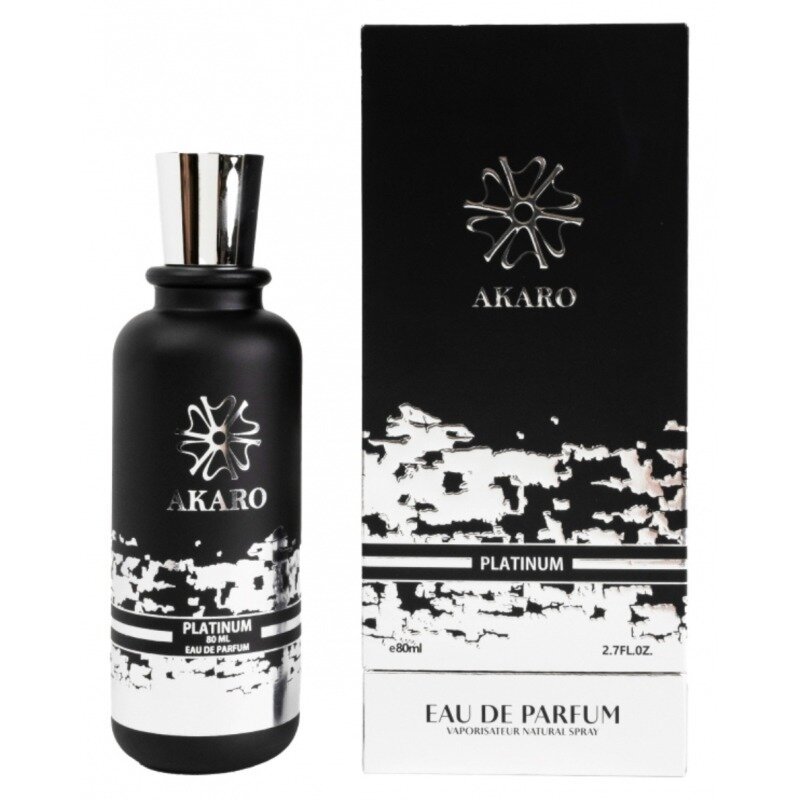 Akaro Platinum 80 мл, Парфюмерная вода унисекс