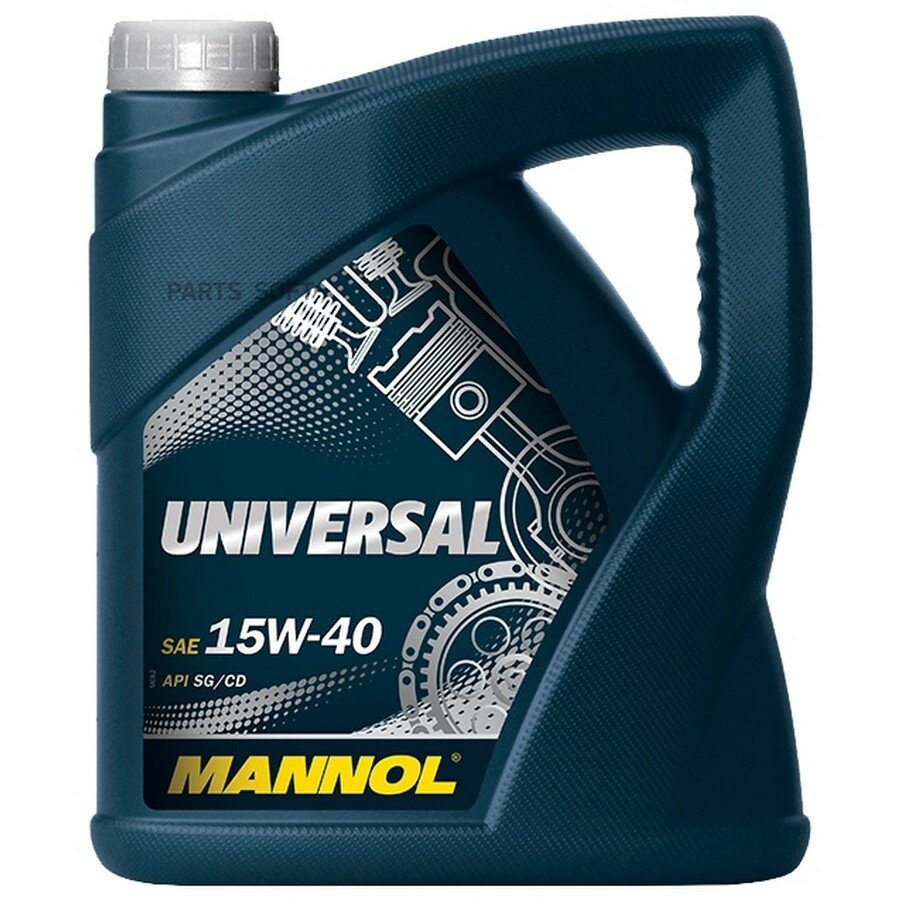 Масло MANNOL Universal 15W40 (4л) от официального дистрибьютора, MANNOL, артикул UN40027