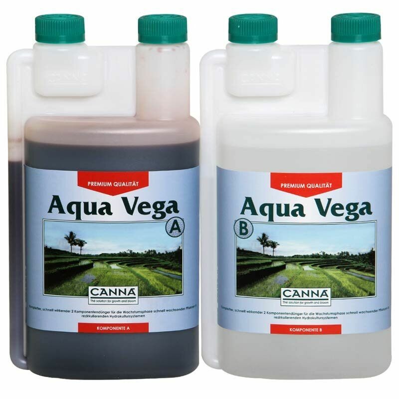 Удобрения для гидропоники Canna Aqua Vega А+B 1 л