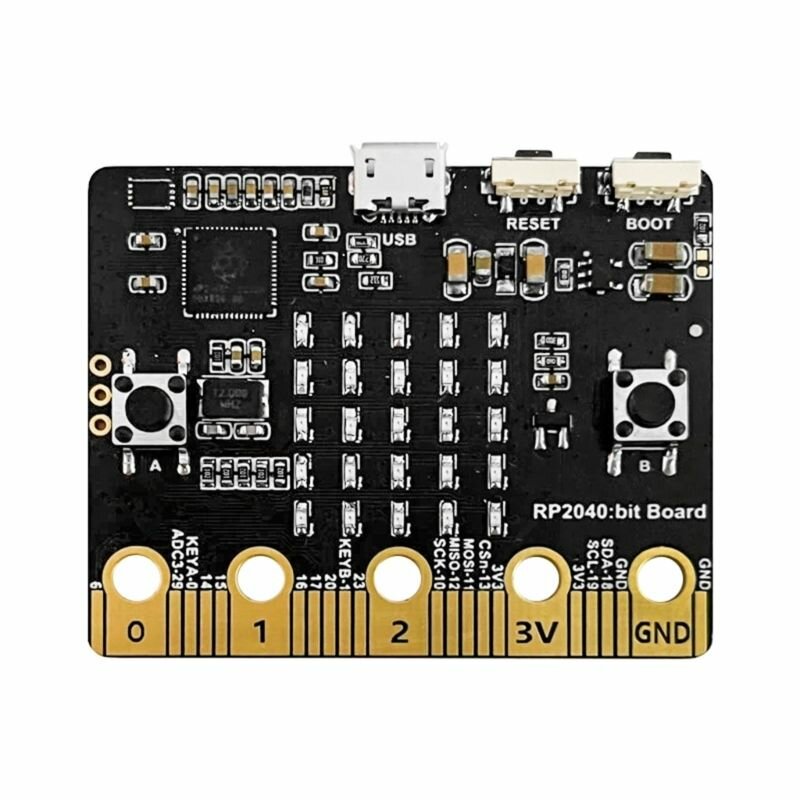 Плата разработки Raspberry Pi Pico RP2040, размер бит и порт, высокая совместимость, BBC Micro Bi