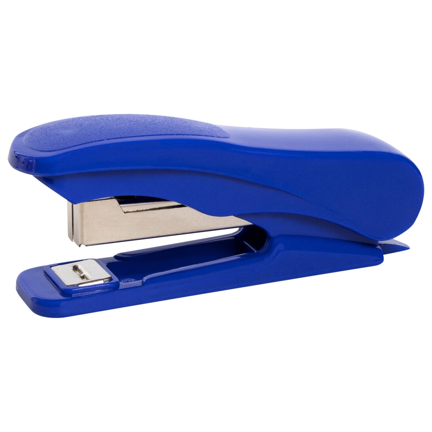 Степлер №10 STAFF "EVERYDAY", до 12 листов, с антистеплером, синий, 228736, 3шт.