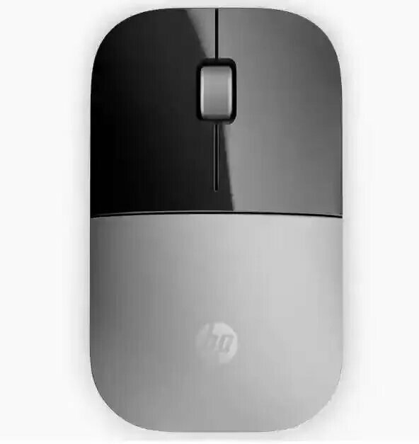 HP Мышь беспроводная HP Z3700, черный, серебристый