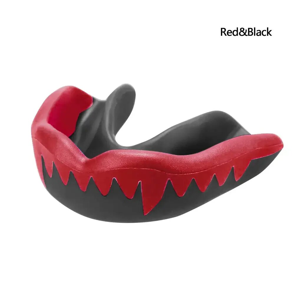 1 шт, спортивная каппа, защита для зубов, каппа для детей и взрослых, капа для Красный, Red Black