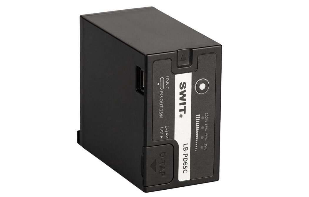 Аккумулятор SWIT LB-PD65C аналог Panasonic VBR59/89/118 65 Вт·ч разъемы D-Tap, USB-C
