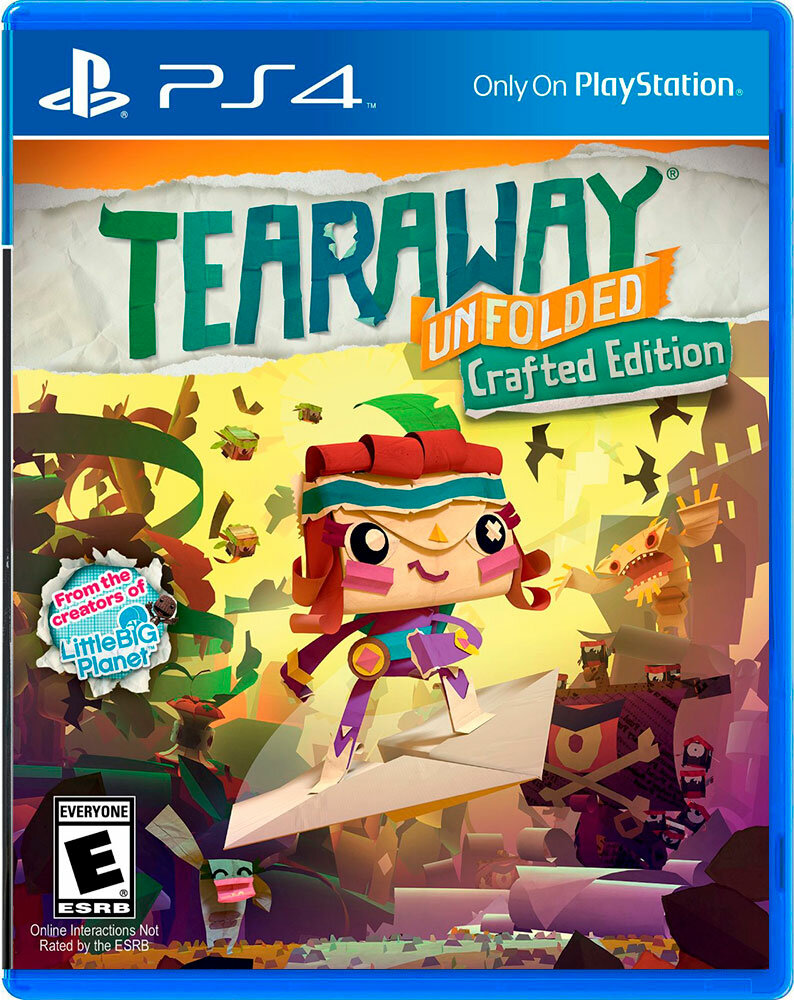 Сорванец: Развёрнутая История (Tearaway Unfolded). Messenger Edition [PS4, русская версия]