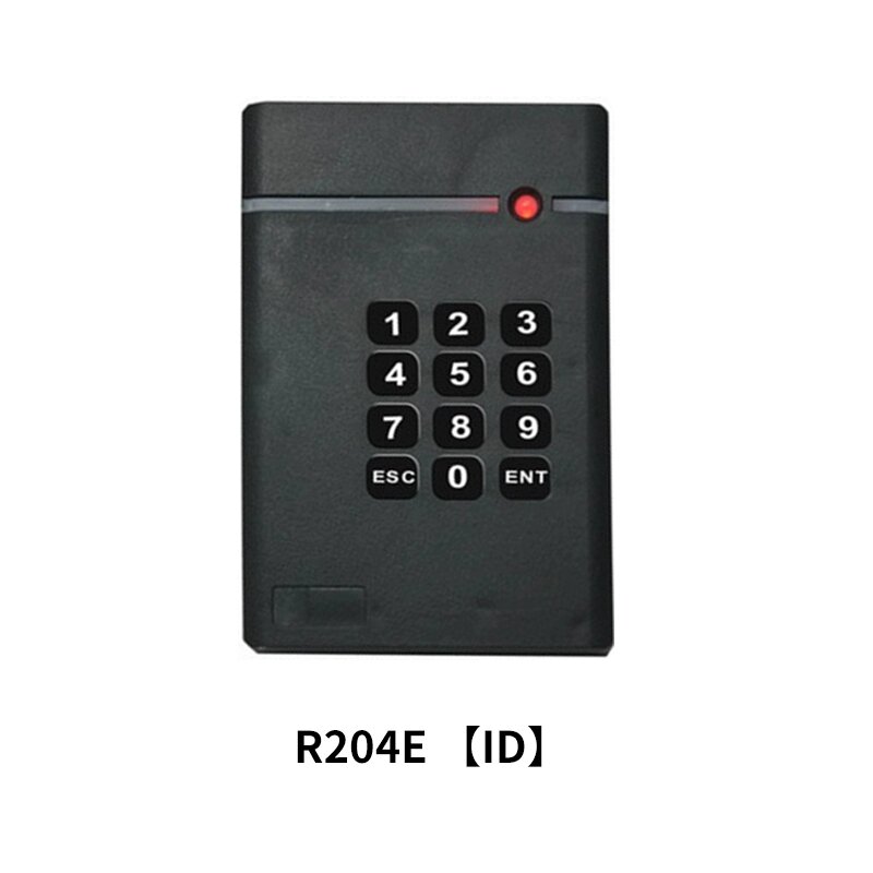 Читатель ZKAT R204E для ID-карт с интерфейсом Wiegand, совместимый с WG26/34 для систем контроля доступа на дверях