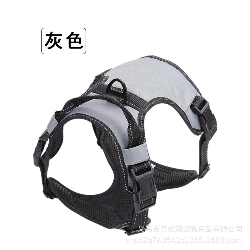 Оптовая продажа: светоотражающий шлейка-жилет для собак с защитой от побега, с функцией выдвижного поводка, для