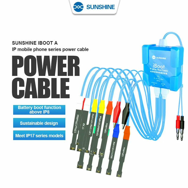 Кабель питания для ремонта iPhone 8-17 SUNSHINE iBoot A v11.0