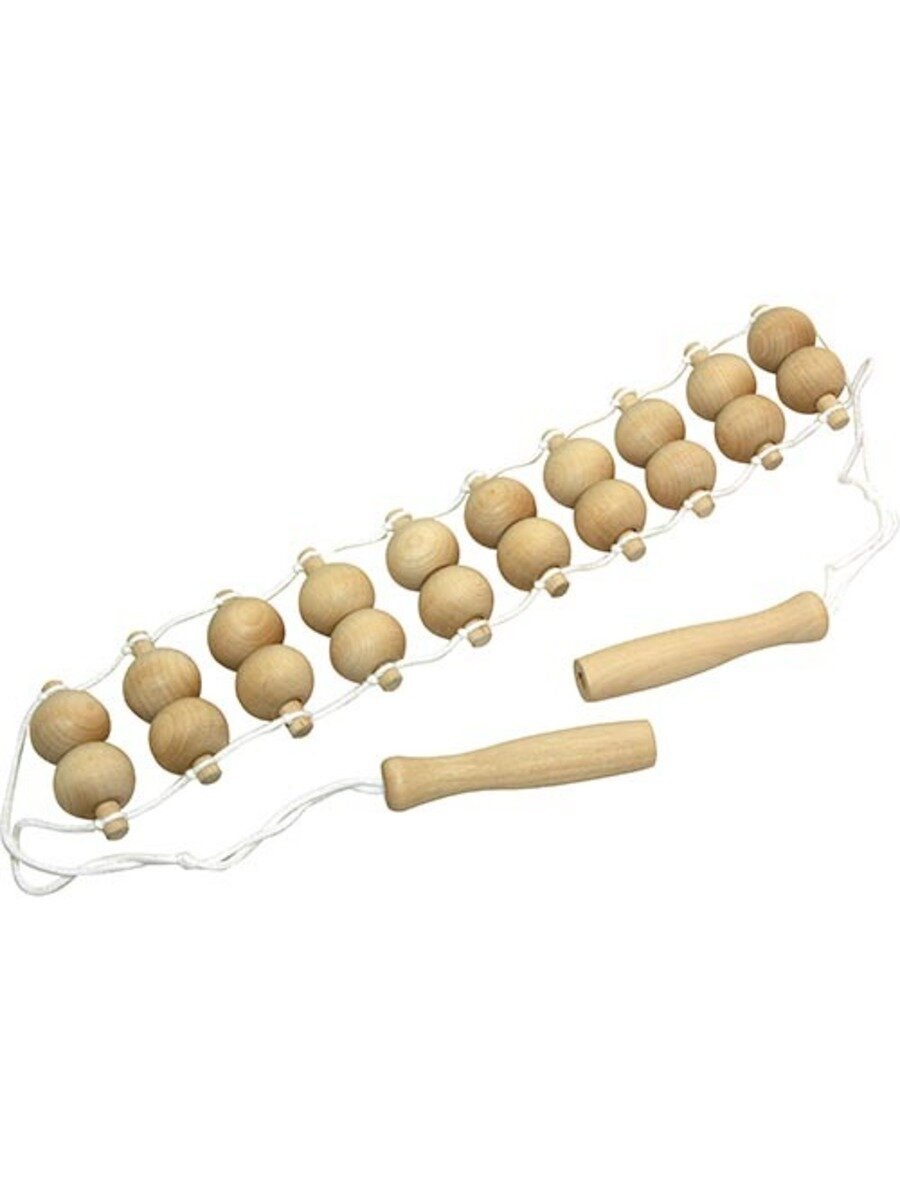 Массажер Тимбэ Продакшен ленточный с шариками, алтайская берёза