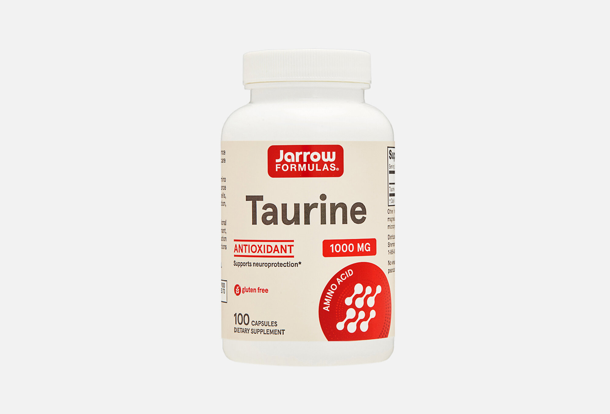 Аминокислота Антиоксидант JARROW FORMULAS Taurine 1000 mg