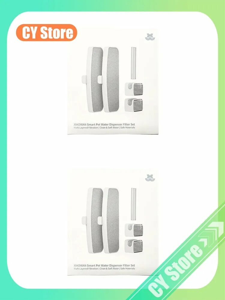Фильтр для поилки дозатора воды для животных Xiaomi xiaowan Smart Water Dispenser Костюм-двойка