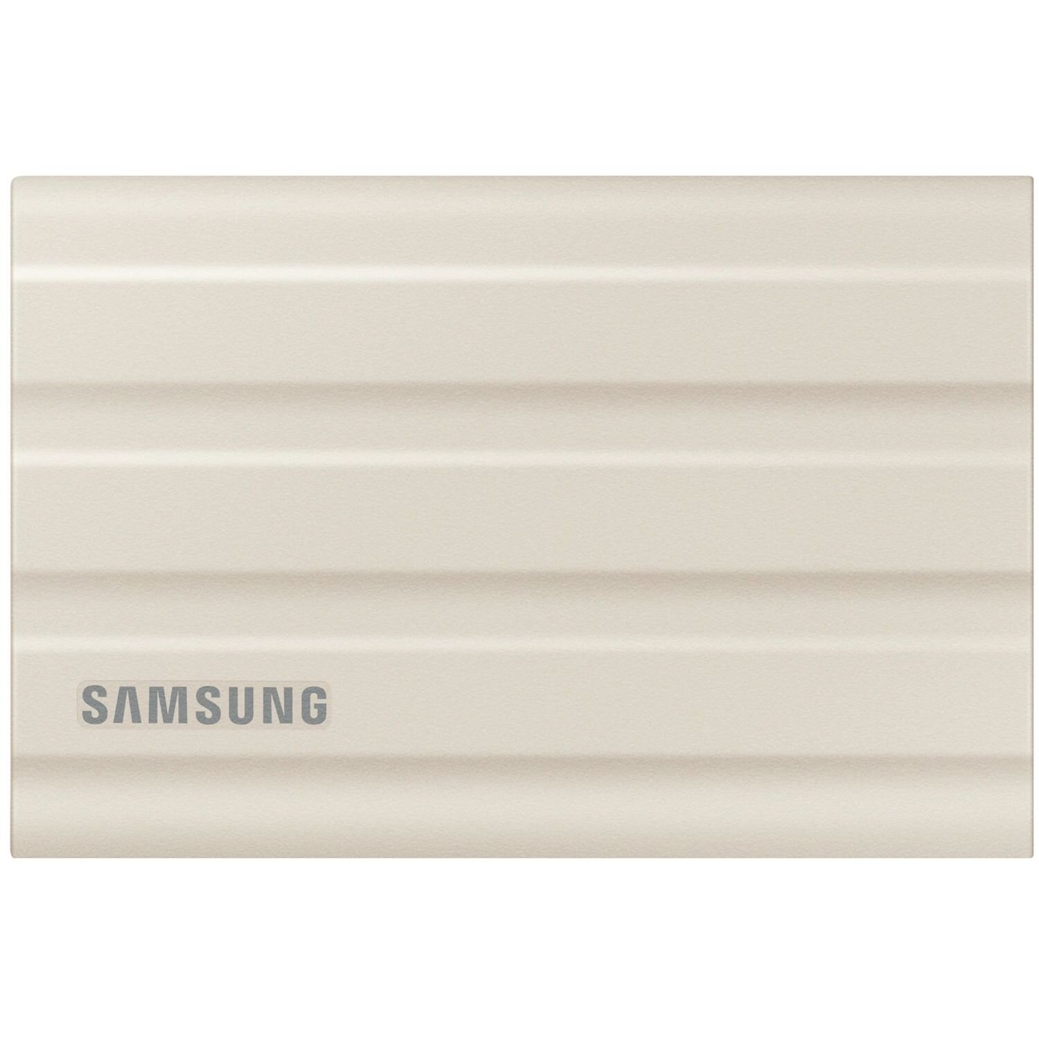 Внешний SSD Samsung T7 Shield, 1TB, USB 3.2 Gen 2 Type-C, R/W 1050/1000, бежевый