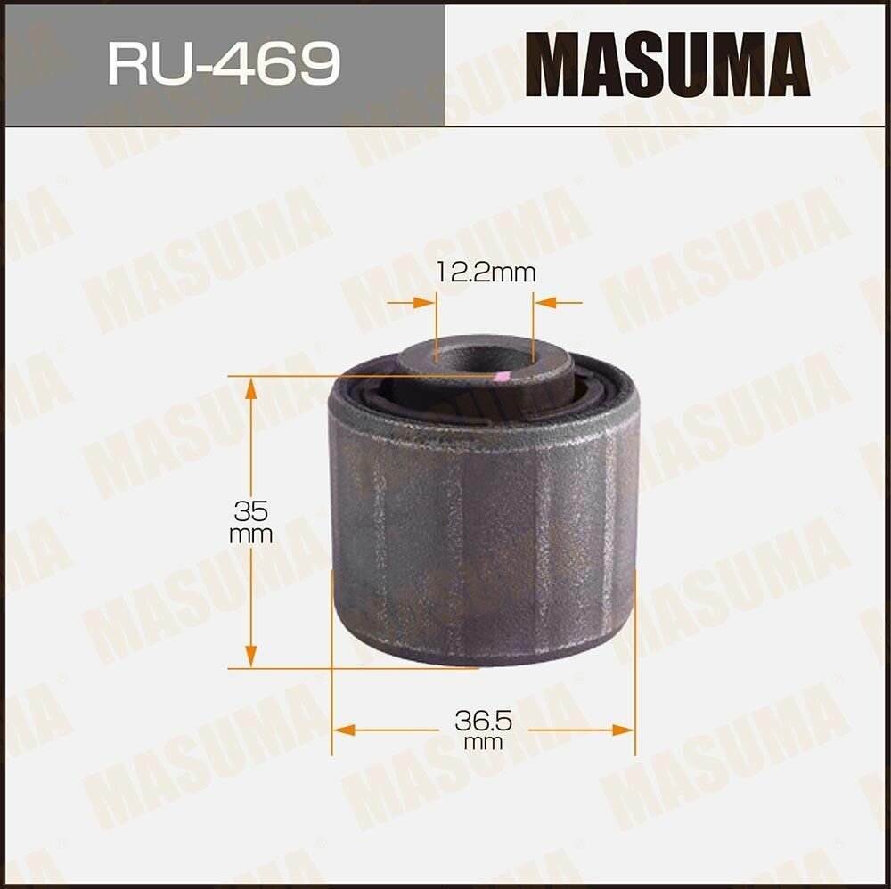 Сайлентблок MASUMA MAZDA3/ BK rear up FORD FOCUS 1998-2011, MAZDA AXELA 2003-2013, MAZDA BIANTE 2008-2018, MAZDA CX-7 2006-2014, MAZDA MAZDA 3 2003-2013, MAZDA MAZDA 5 2005-2015, MAZDA PREMACY 2004-2010 10