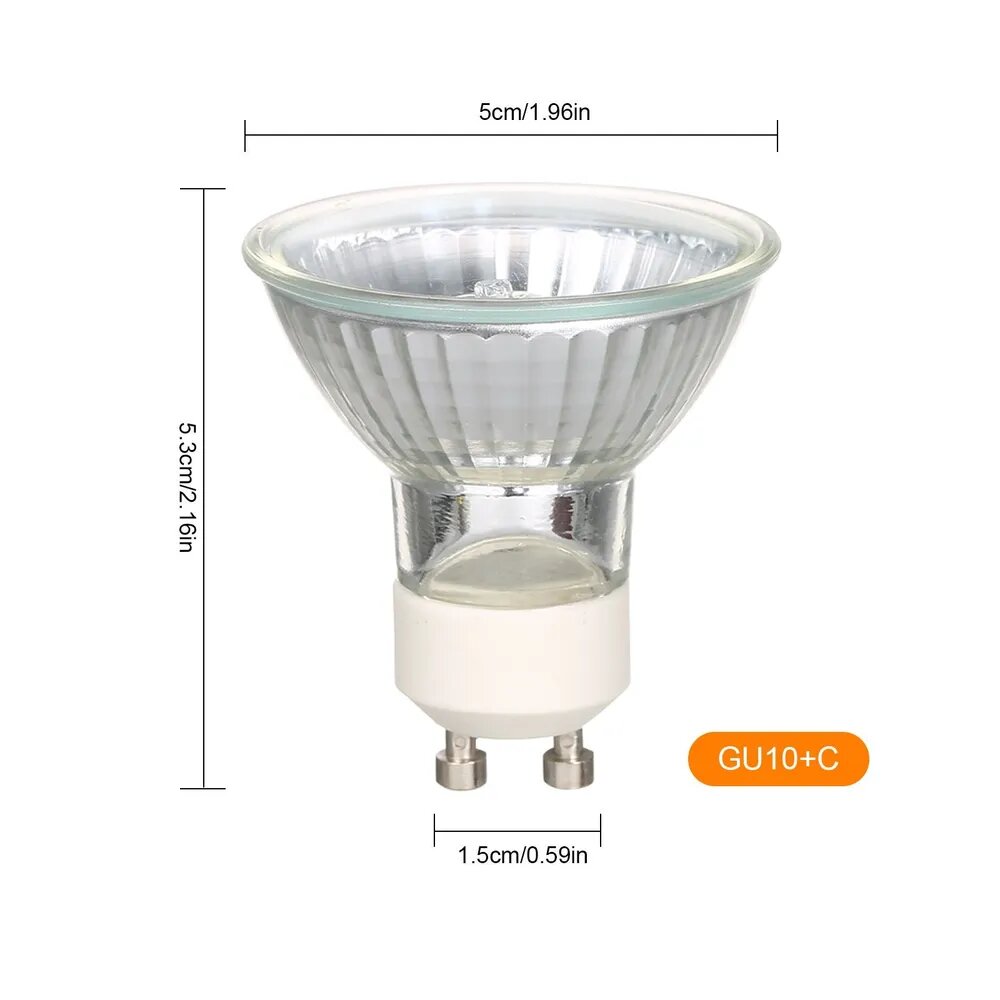 Лампочка, Цоколь: GU10, 50 Вт, 1 шт.