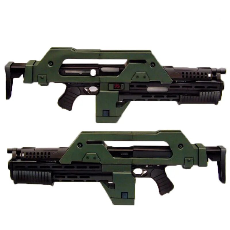 85 см DIY Alien 3 M41 - A M4A1 Импульсная винтовка из бумаги Ручная работа DIY Геометрическая модель оригами 3D Модель бумажной карты Строительный набор