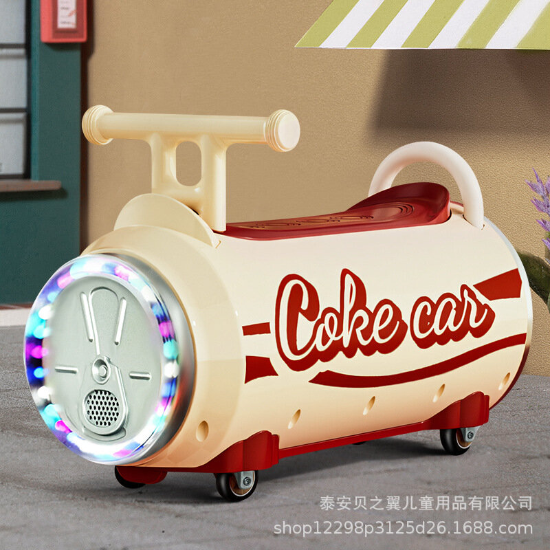 Кола, машина, арахис, машина, вращающаяся машина, йо-йо, игрушка для детей 1-3 лет, подарок на первый день рождения для мальчиков и девочек, легкая тянущаяся банка