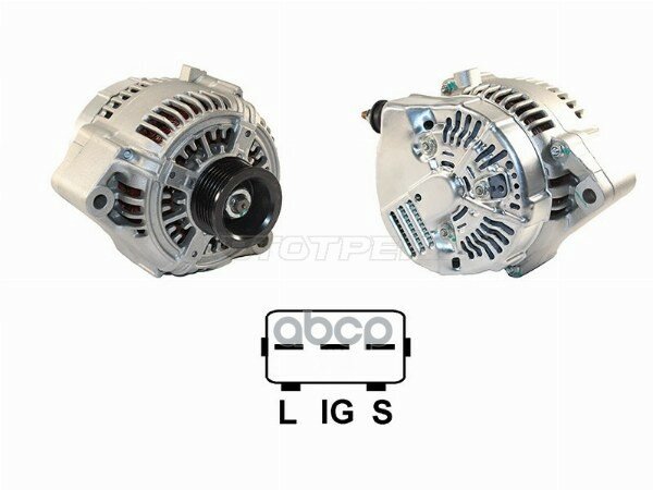 Генератор TOYOTA MARK2/CRESTA/CHASER JZX100/SOARER JZZ30/SUPRA JZA80 1/2JZ Sat арт. ST-27060-46170