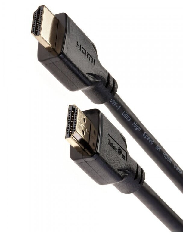 Кабель HDMI (m) - HDMI (m), 1 м, Telecom (TCG255-1M), Blister