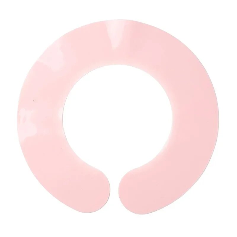 Силиконовый воротник для стрижки Pink