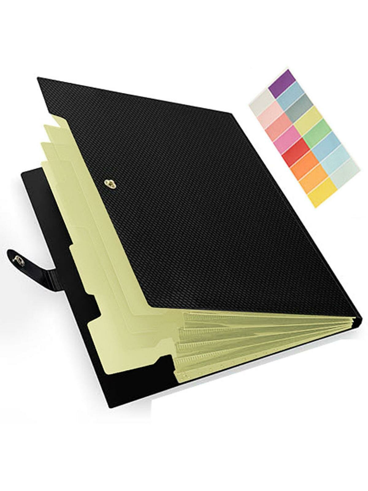 Футляр для сортировки документов большой емкости, 5-карманный офисный футляр для файлов,