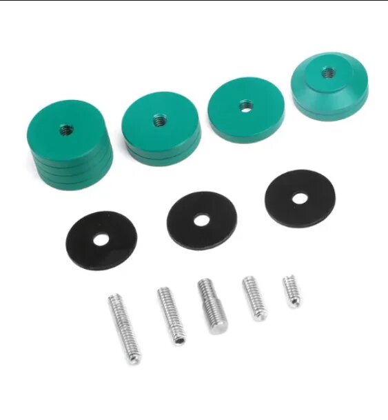 Комплект стабилизатора лука для стрельбы из лука, съемный комплект противовеса Изумрудный, зеленый