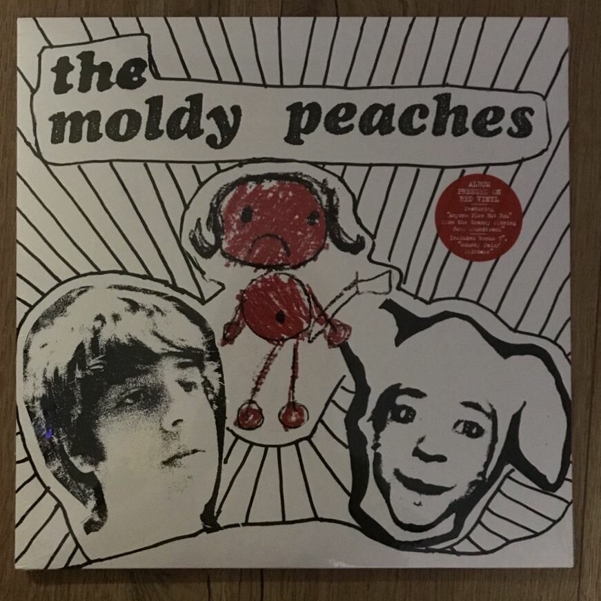 Виниловая пластинка The Moldy Peaches - The Moldy Peaches (красный, с бонус синглом) LP