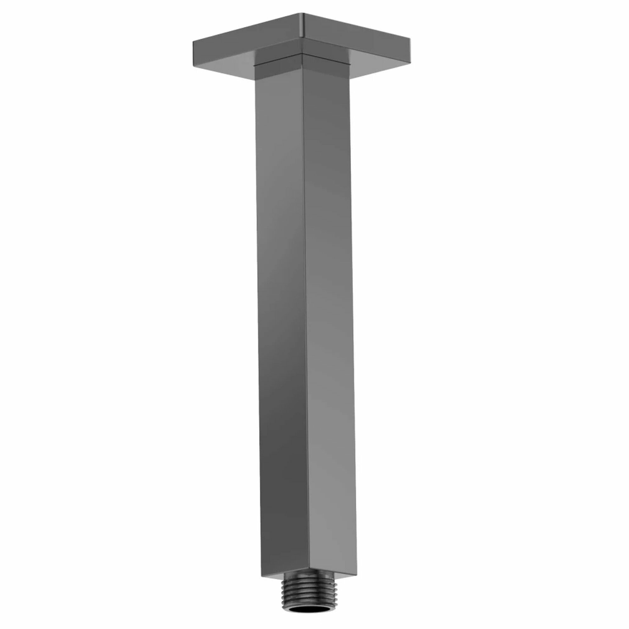 Держатель верхнего душа AQUAme AQM8705GM, латунь, серый, потолочный