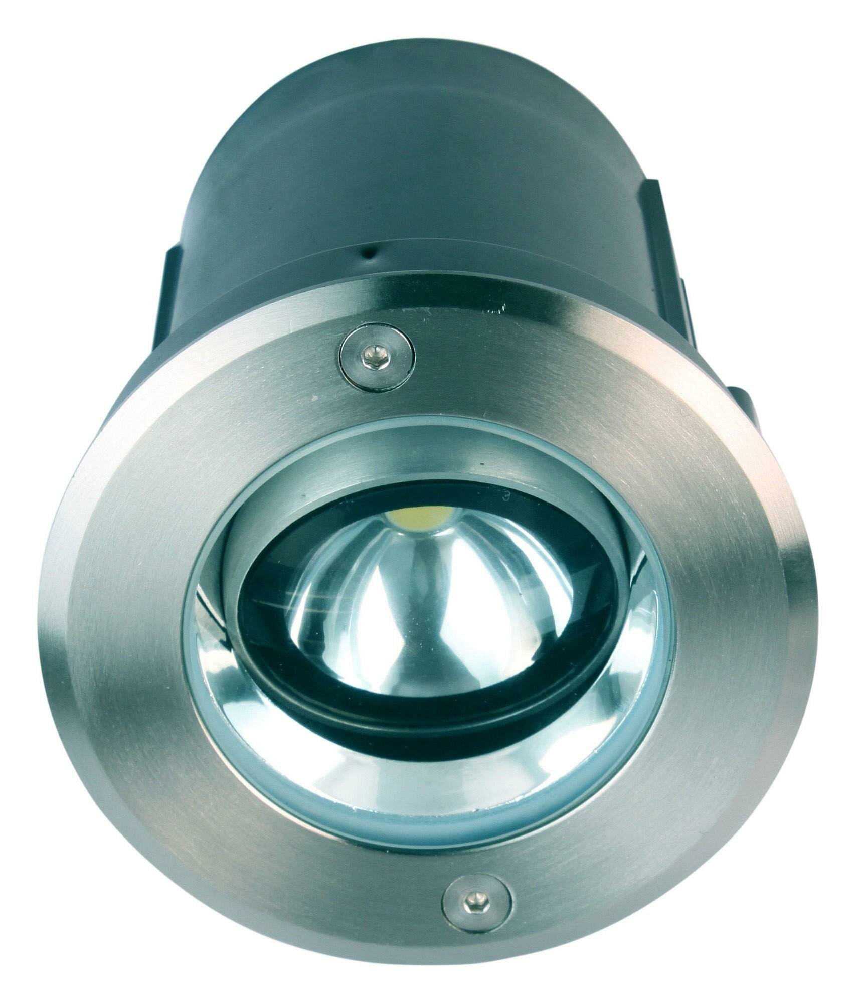 Встраиваемый в дорогу светильник Favourite Earthen 3039-1U цвет неокрашенный, черный