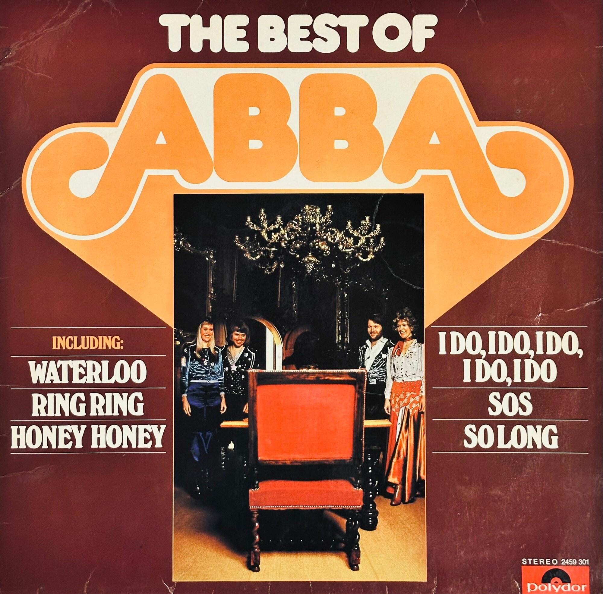 ABBA "The Best Of ABBA", винил LP12" 1975 Germany