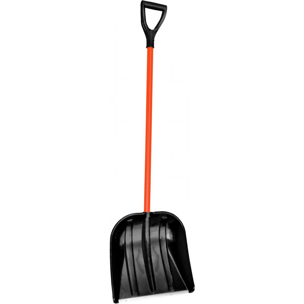 Снеговая лопата Gigant с металлическим черенком в оплетке и V-ручкой, 410 мм, GCI-02