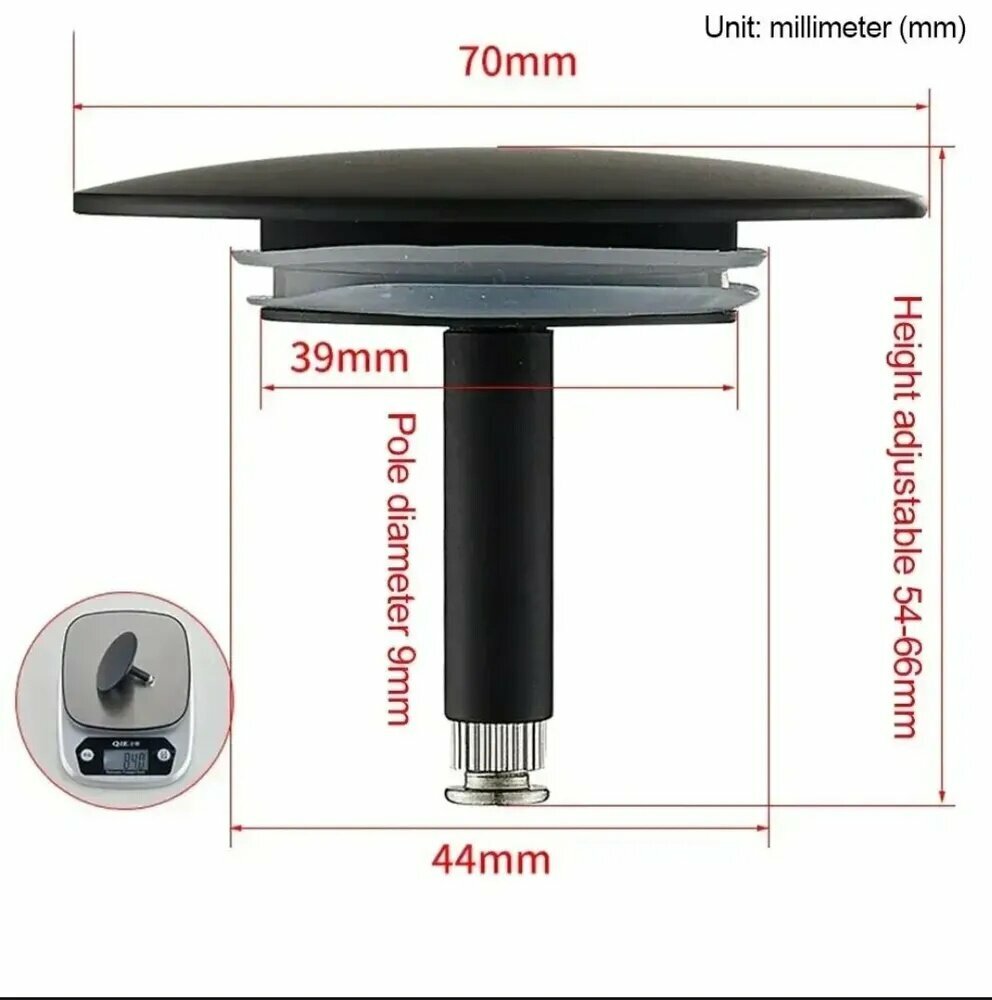 Пробка для ванны