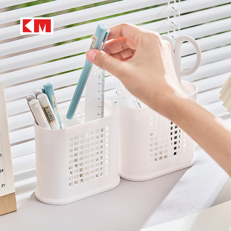 Япония nsh.6292. Настольный небольшой ящик для хранения с держателем перегородки полый ящик для офисных ручек