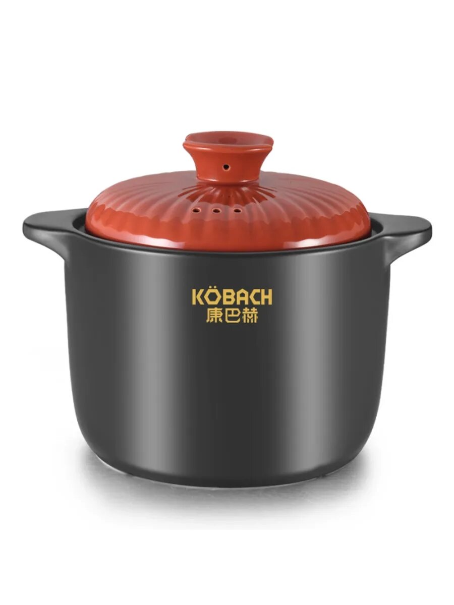 Керамическая кастрюля 4.8л KBZ-T48D, здоровое питание