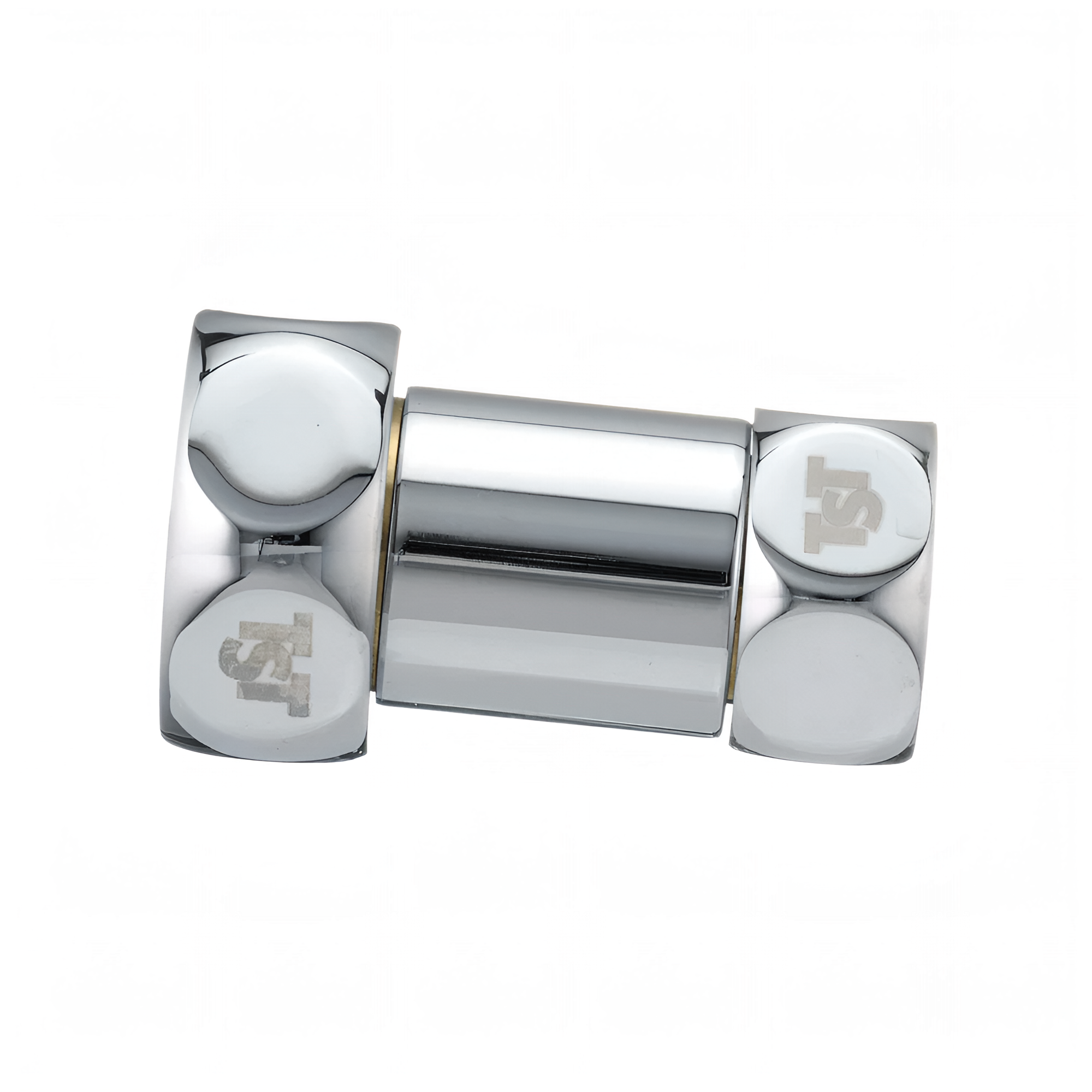 Соединение для полотенцесушителя TST, латунь, хромированное покрытие, 2 шт г/г 1"х1"