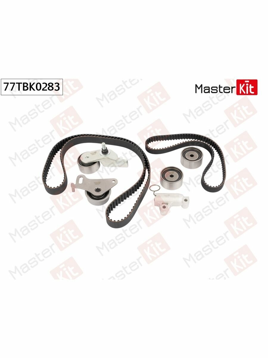 Комплект ремня ГРМ MASTERKIT 77TBK0283 для а/м MITSUBISHI Pajero, L200 / Митсубиси Паджеро, Л200