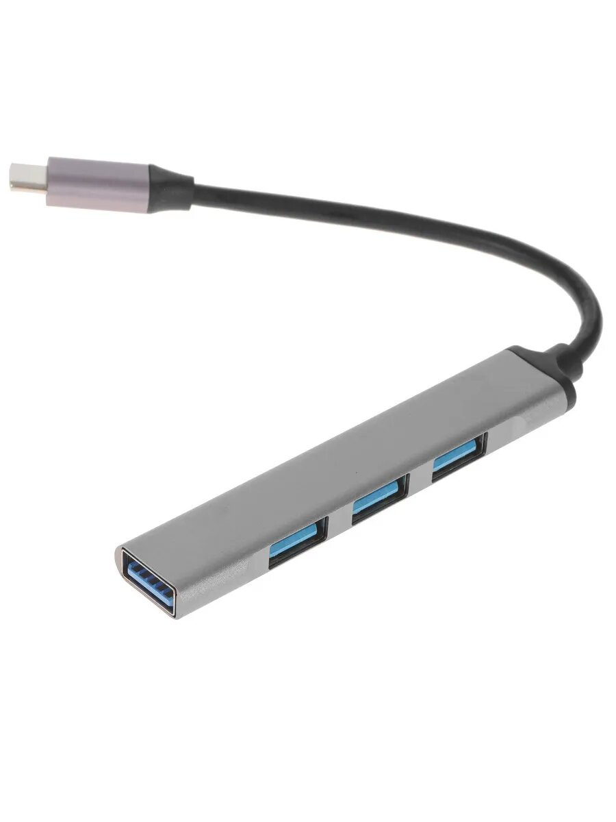 USB разветвитель 1xUSB3.0 + 3xUSB2.0 CU-323 , Type C