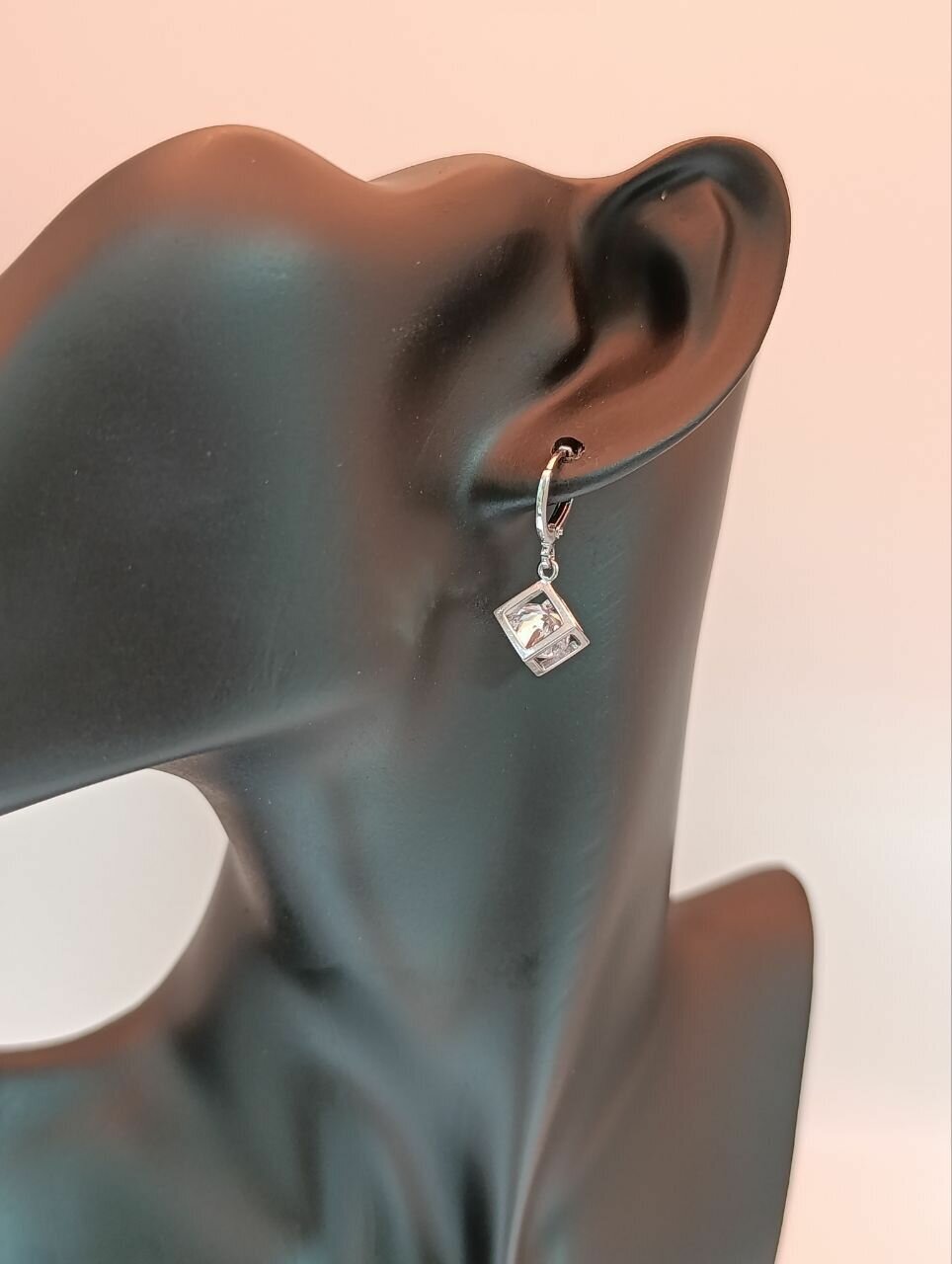 Серьги, кристаллы Swarovski, хрусталь